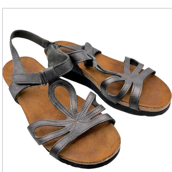 Naot | Shoes | Naot Rachel Ladies Wedge Leather Sandals 39 Open Toe ...